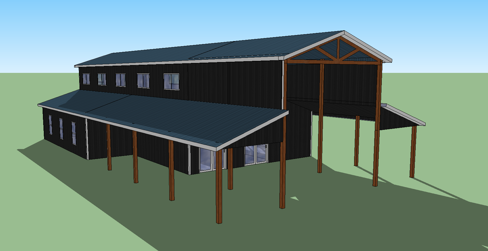 What Is The Difference Between Pole Barn And Post Frame House ...