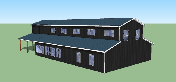Pole Building Plans 101: Interior Section Elevation