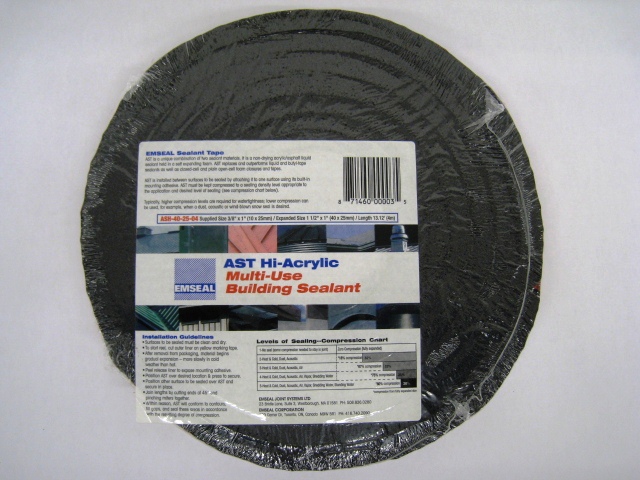 Emseal ® Self Expanding Sealant Tape Closures - Hansen Buildings