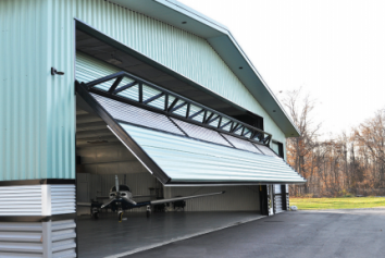 Free Standing Hangar Door - Hansen Buildings