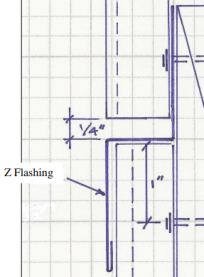 Plywood Siding Z-Flashing - Hansen Buildings