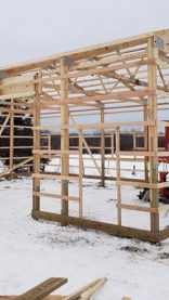 Why Not Use 6x6 or 8x8 Posts Up North? - Hansen Buildings