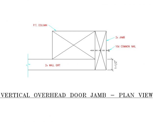 Overhead Door Jambs - Hansen Buildings