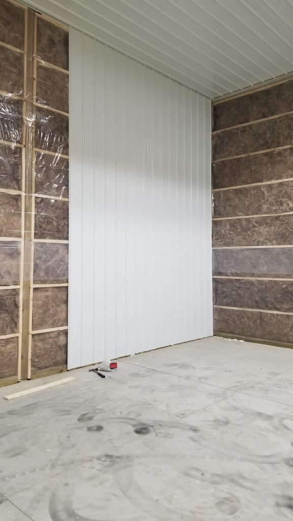 Flash and Batt Insulating Barndominium Walls - Hansen Buildings