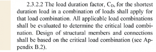 Load Duration Factor in Wood Design - Hansen Buildings