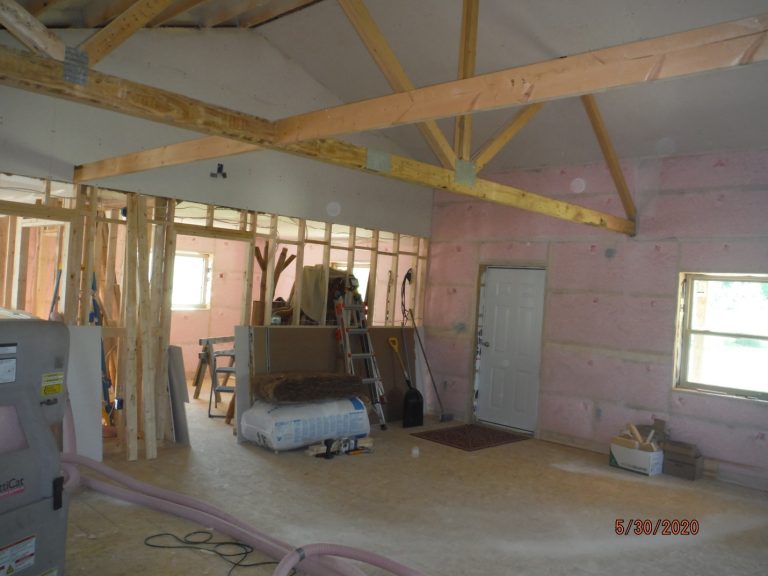 Fishing Cabin Insulation - Hansen Buildings