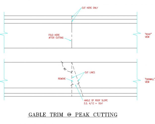 Gable Rake Trim, 24" oc Framing, and Lap Siding Options - Hansen Buildings