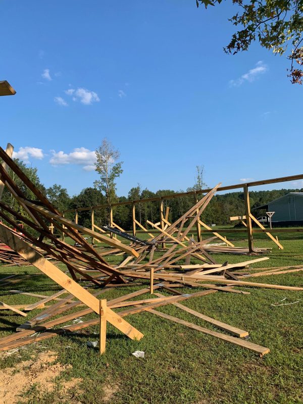 temporary truss bracing Archives - Hansen Buildings
