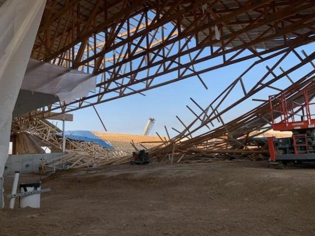 Under Construction Barn Collapse Close to Home - Hansen Buildings