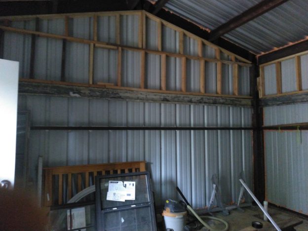 Loft in a Weld Up Steel Building - Hansen Buildings