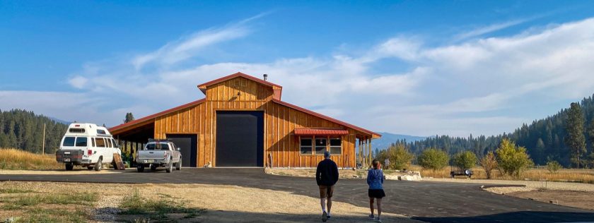 Rain Country, A High Water Table, and Door Options - Hansen Buildings