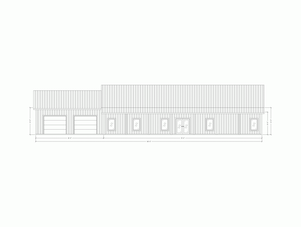 Pole Building Plans 101: Elevation Drawings