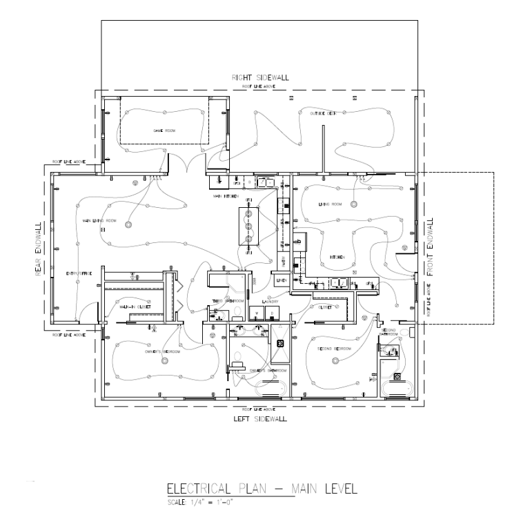 Barndominium Electrical Outlets - Hansen Buildings