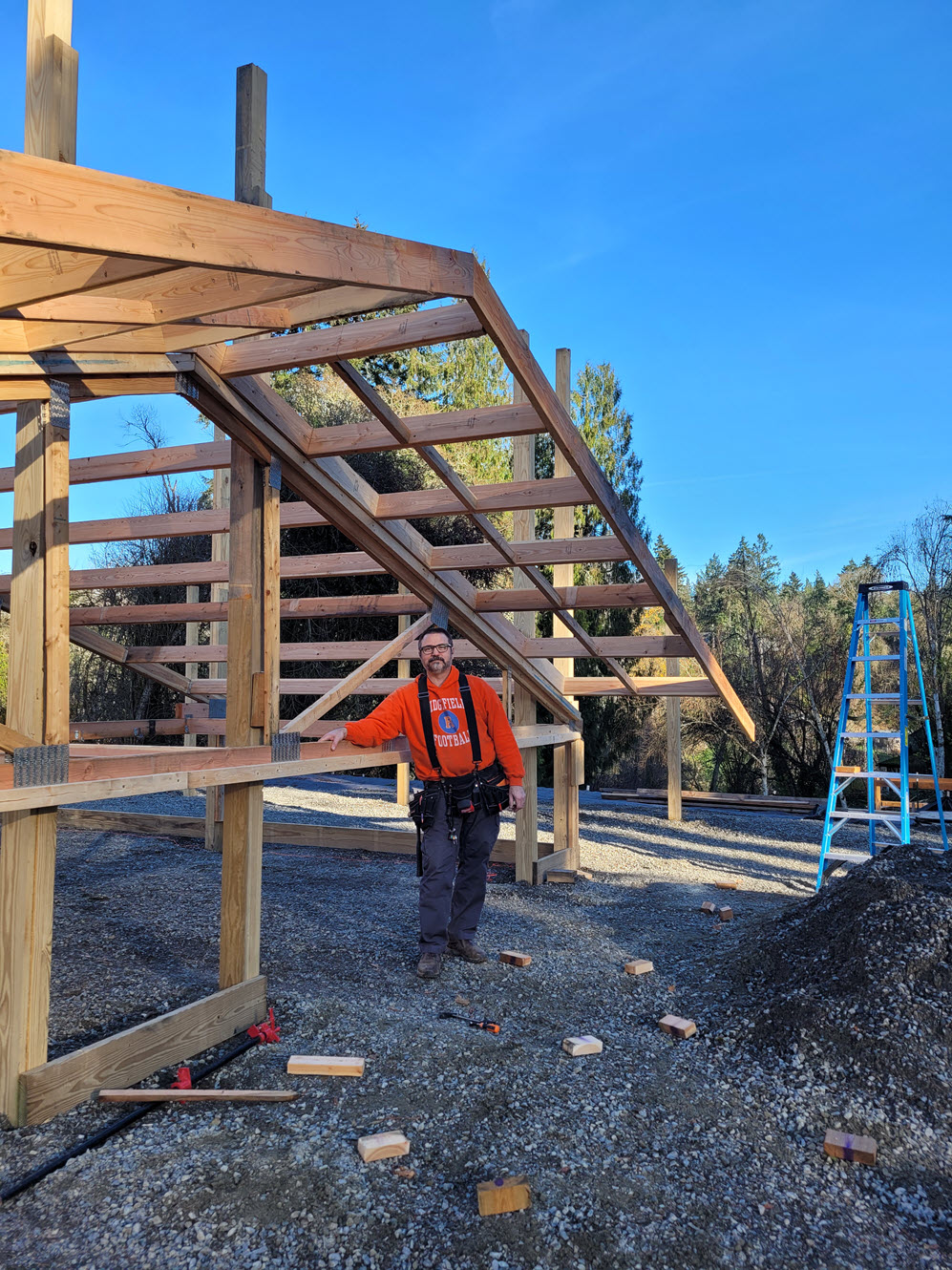 Tear Down and Move, Stitching Roof Steel, Foundation Size - Hansen ...