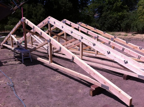 I Want to Use Steel Trusses and Glulam Columns - Hansen Buildings