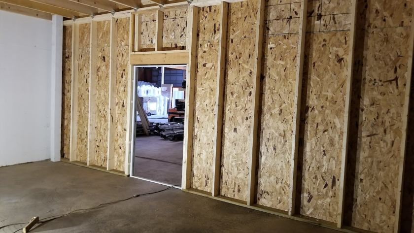 Attaching Stud Walls to Concrete