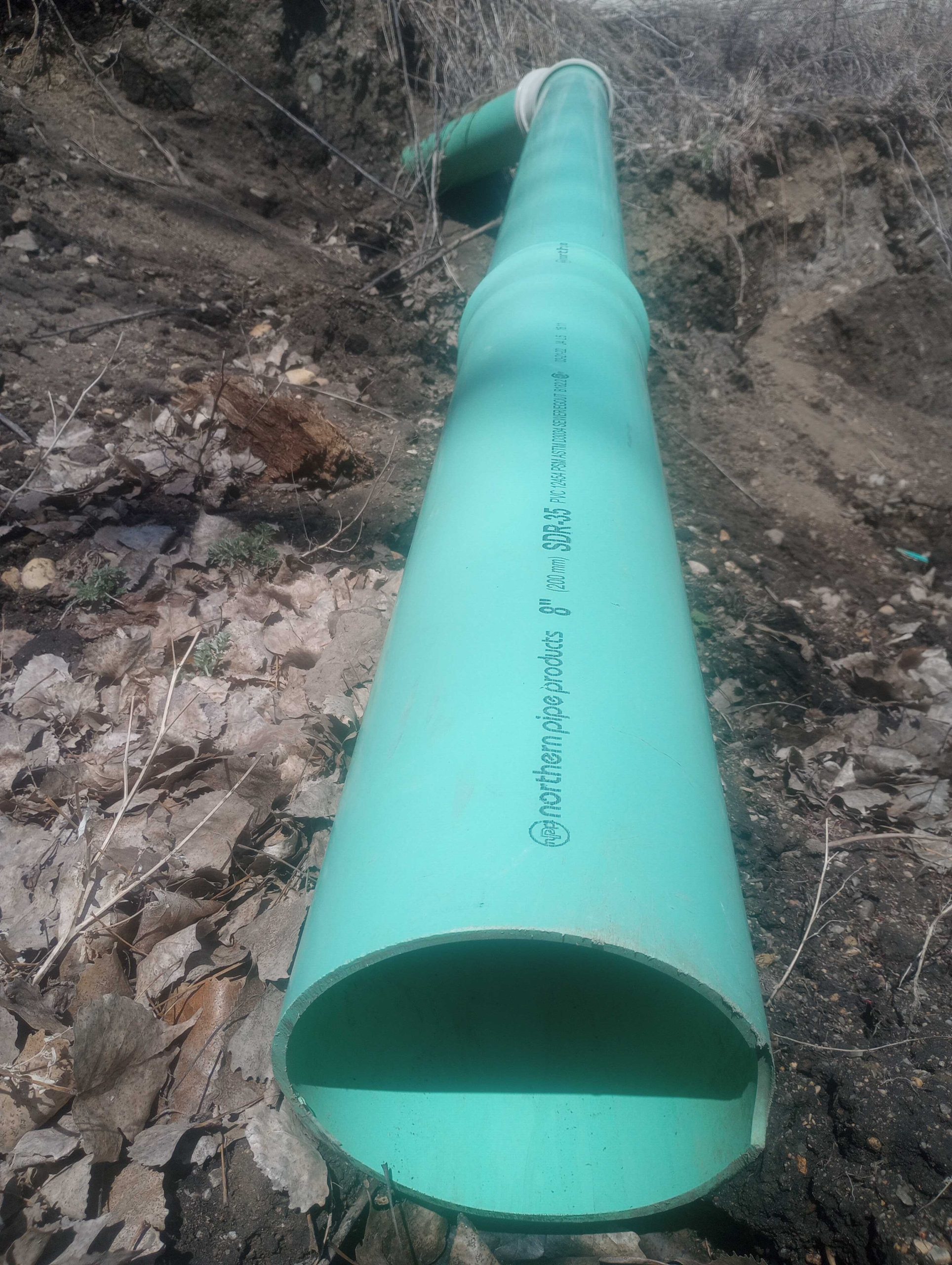 PVC Pipe for Post Sleeves - Hansen Buildings