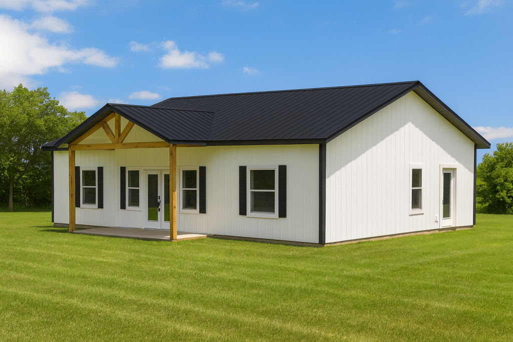 30x48x10 Barndominium Kit - Hansen Buildings