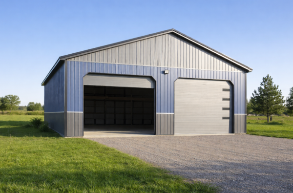 38x46x15 Pole Barn Kit - Hansen Buildings