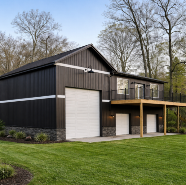 30x32x20 Barndominium Kit - Hansen Buildings